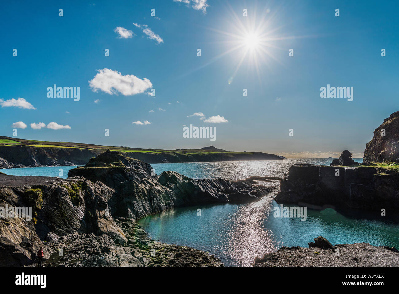 Blue lagoon old quarry hi-res stock photography and images - Alamy