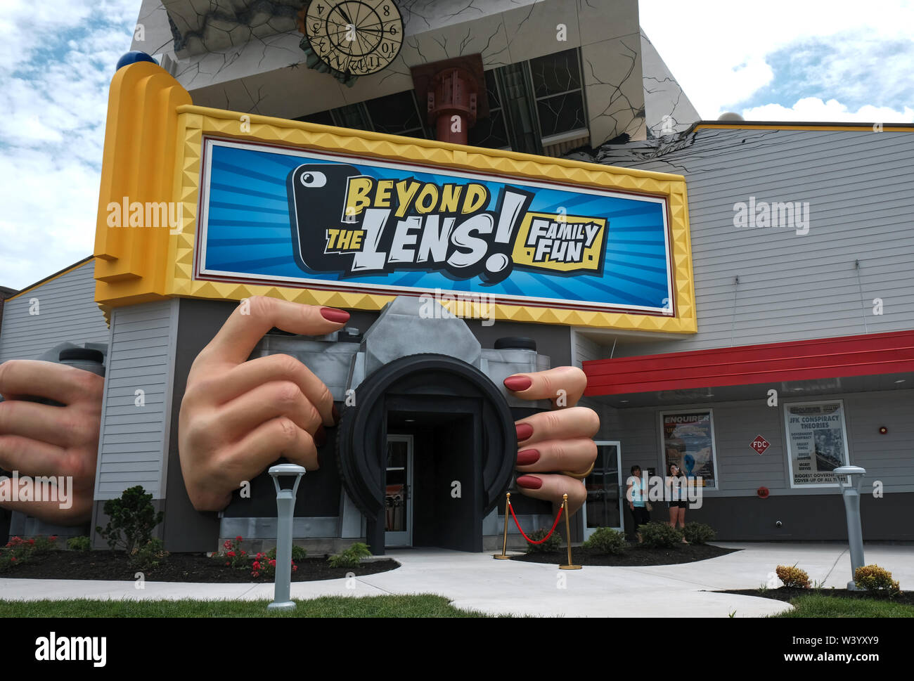 Beyond the Lens Family Fun Museum Stock Photo - Alamy