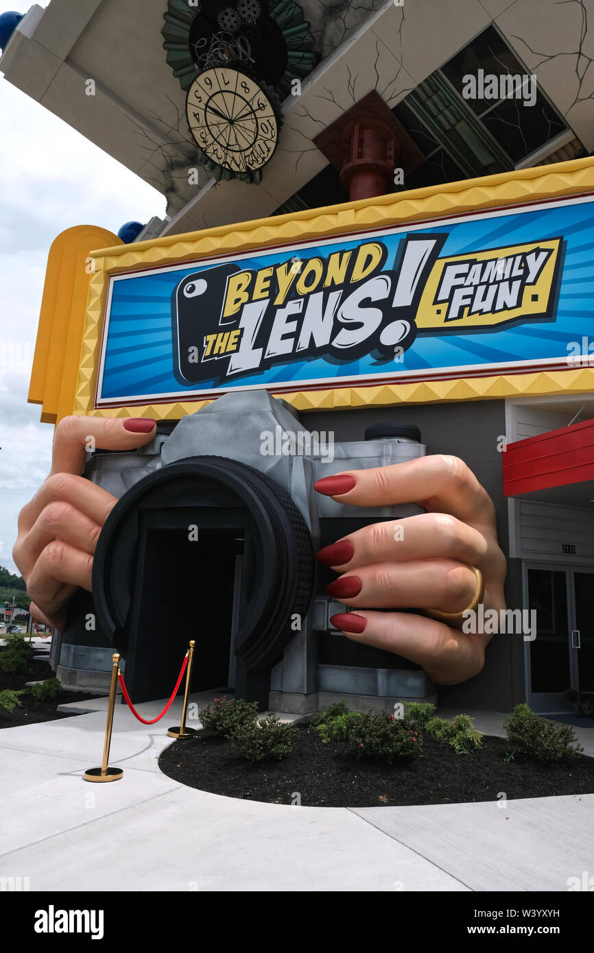 Beyond the Lens Family Fun Museum Stock Photo - Alamy