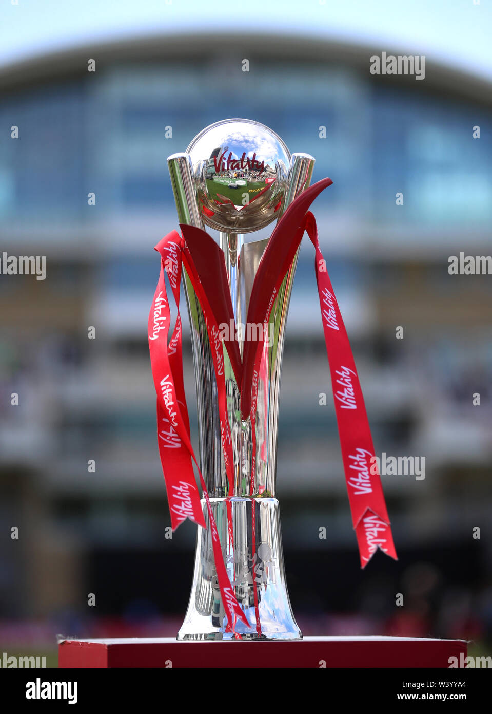 The Vitality Blast T20 trophy during the Vitality Blast T20 match at ...