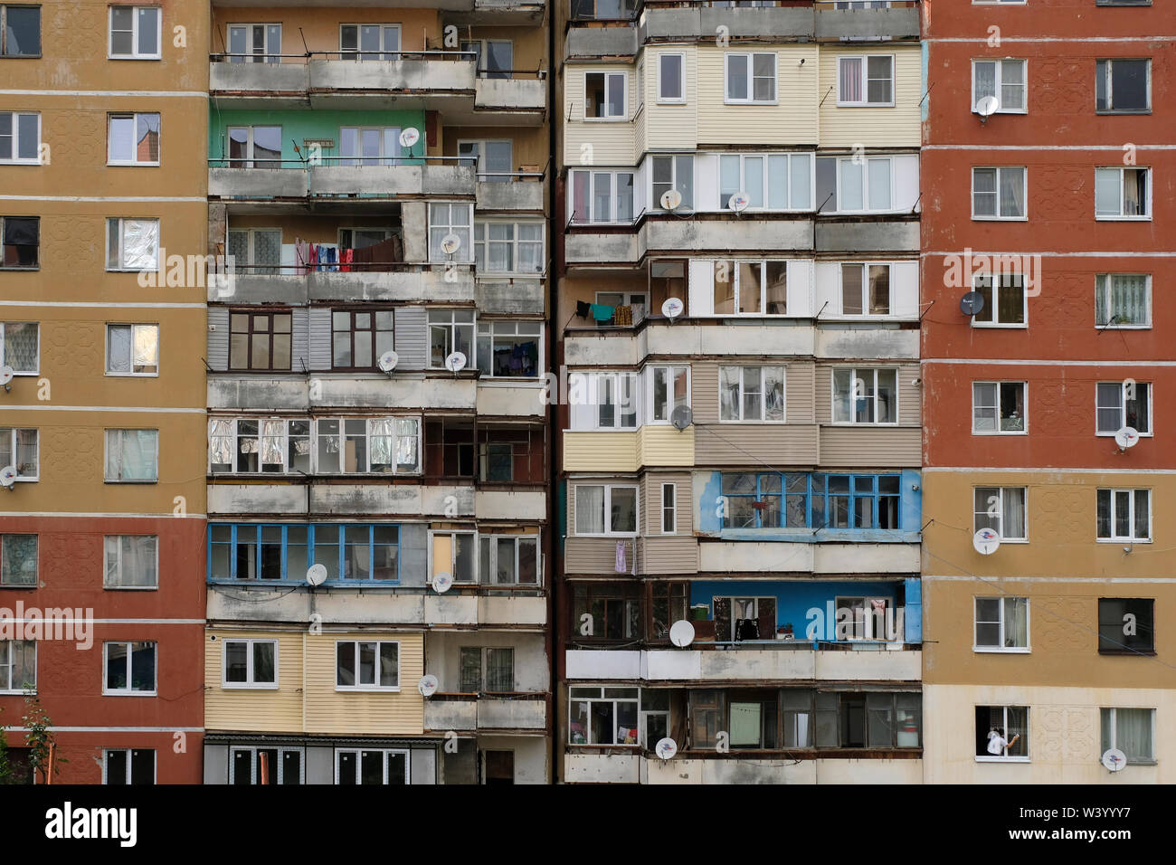 Soviet era residential housing block hi-res stock photography and ...