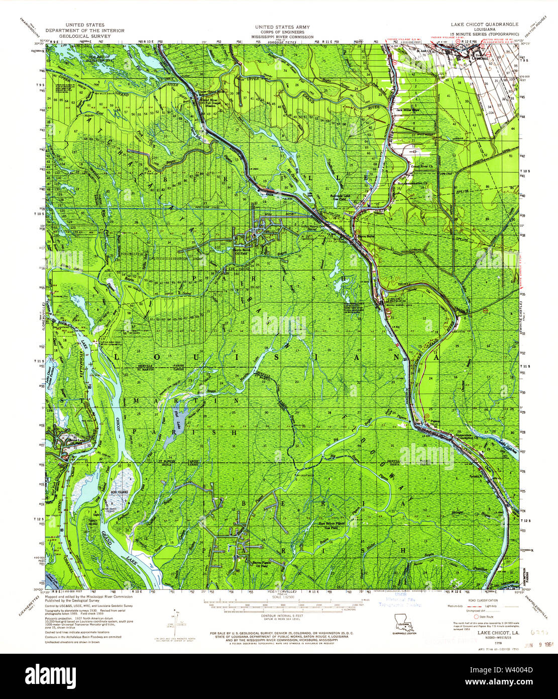 Chicot map hi-res stock photography and images - Alamy