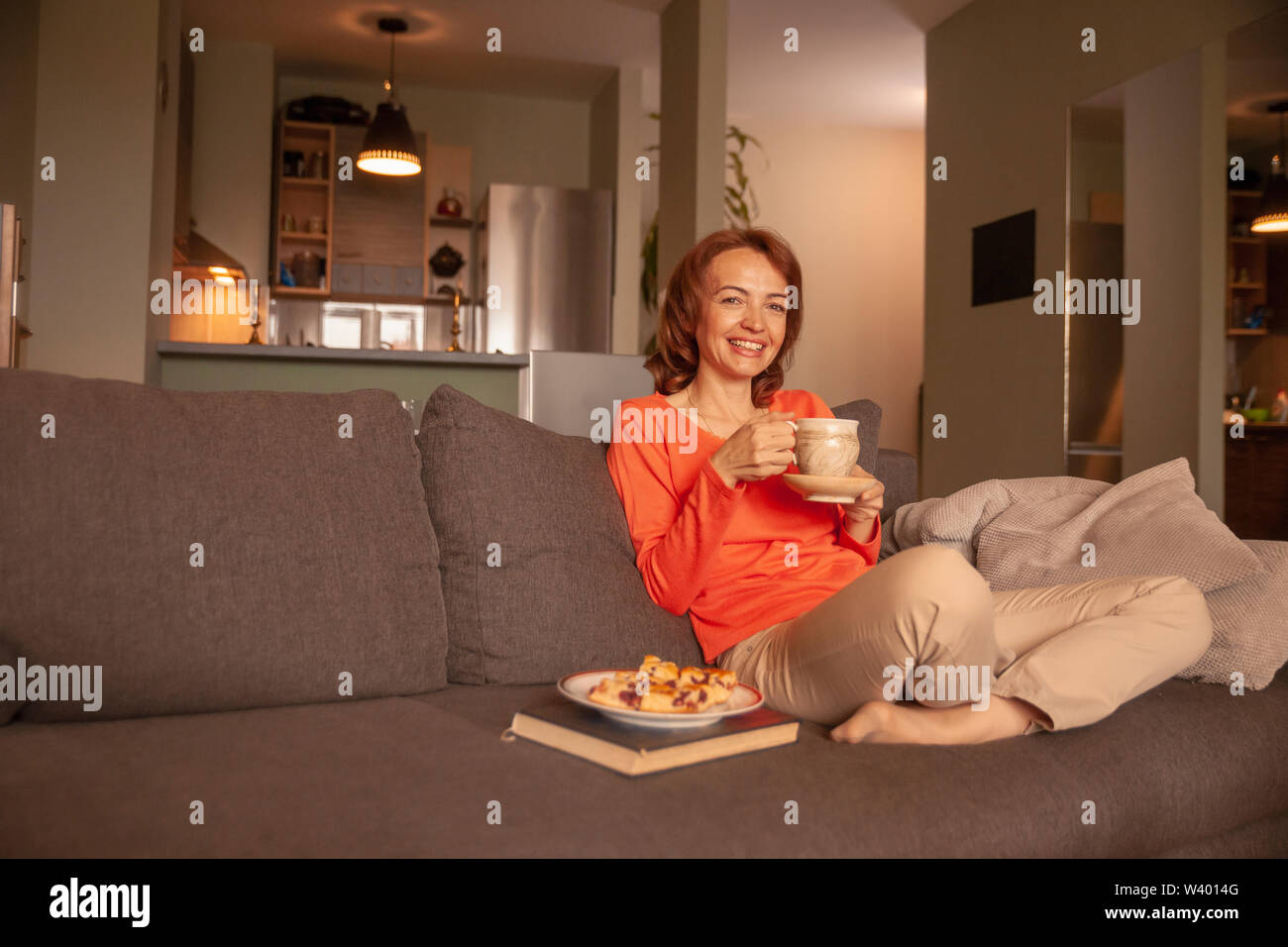 Tea alone hi-res stock photography and images - Alamy