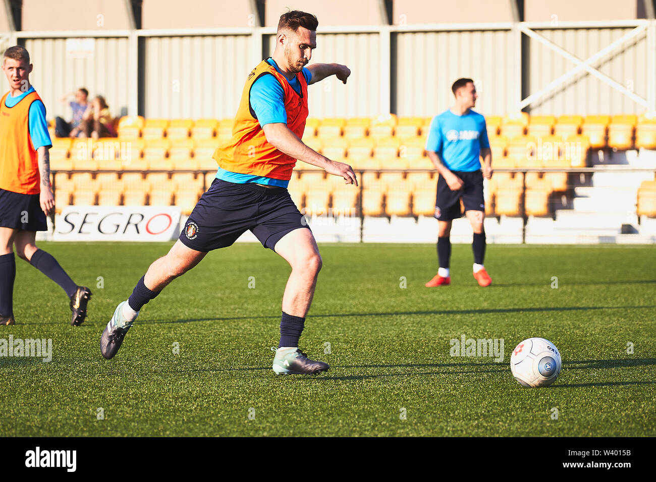 Slough Town FC vs AFC Bournemouth U23 at Arbour Park, Slough, Berkshire ...
