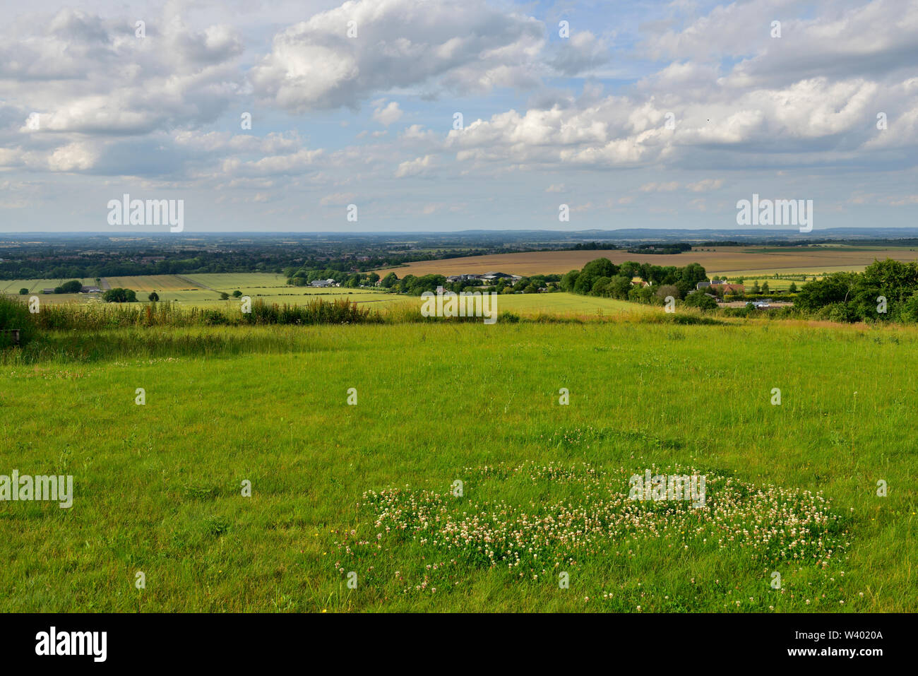 Thames valley and river thames valley and river hi-res stock ...