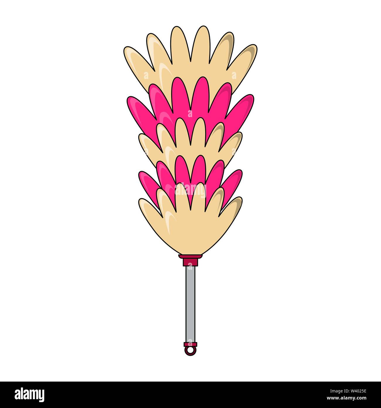 Cleaning cobweb brush isolated symbol Stock Vector Image & Art - Alamy