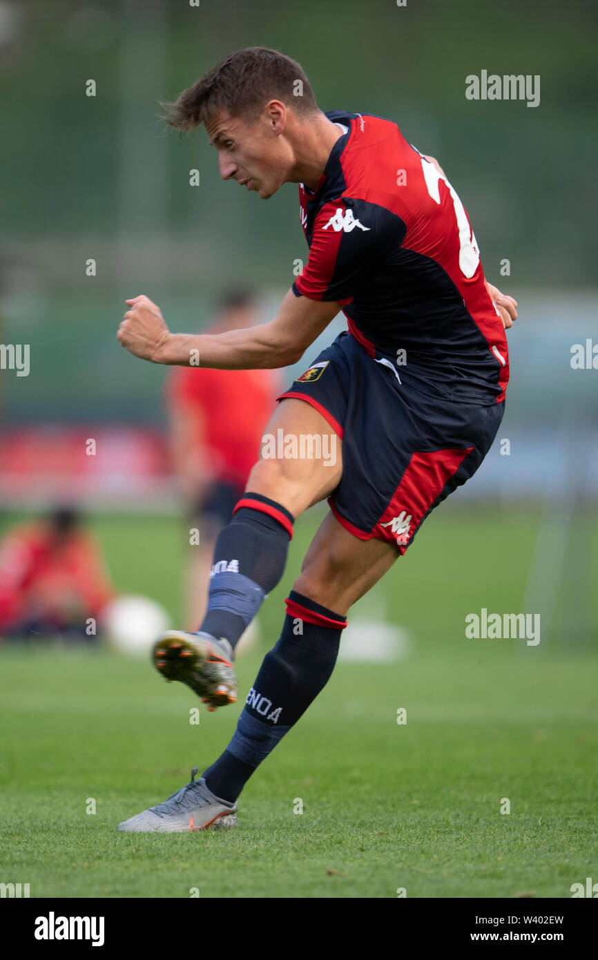 Andrea Pinamonti (Genoa) during the Italian Friendly Match "Serie A ...