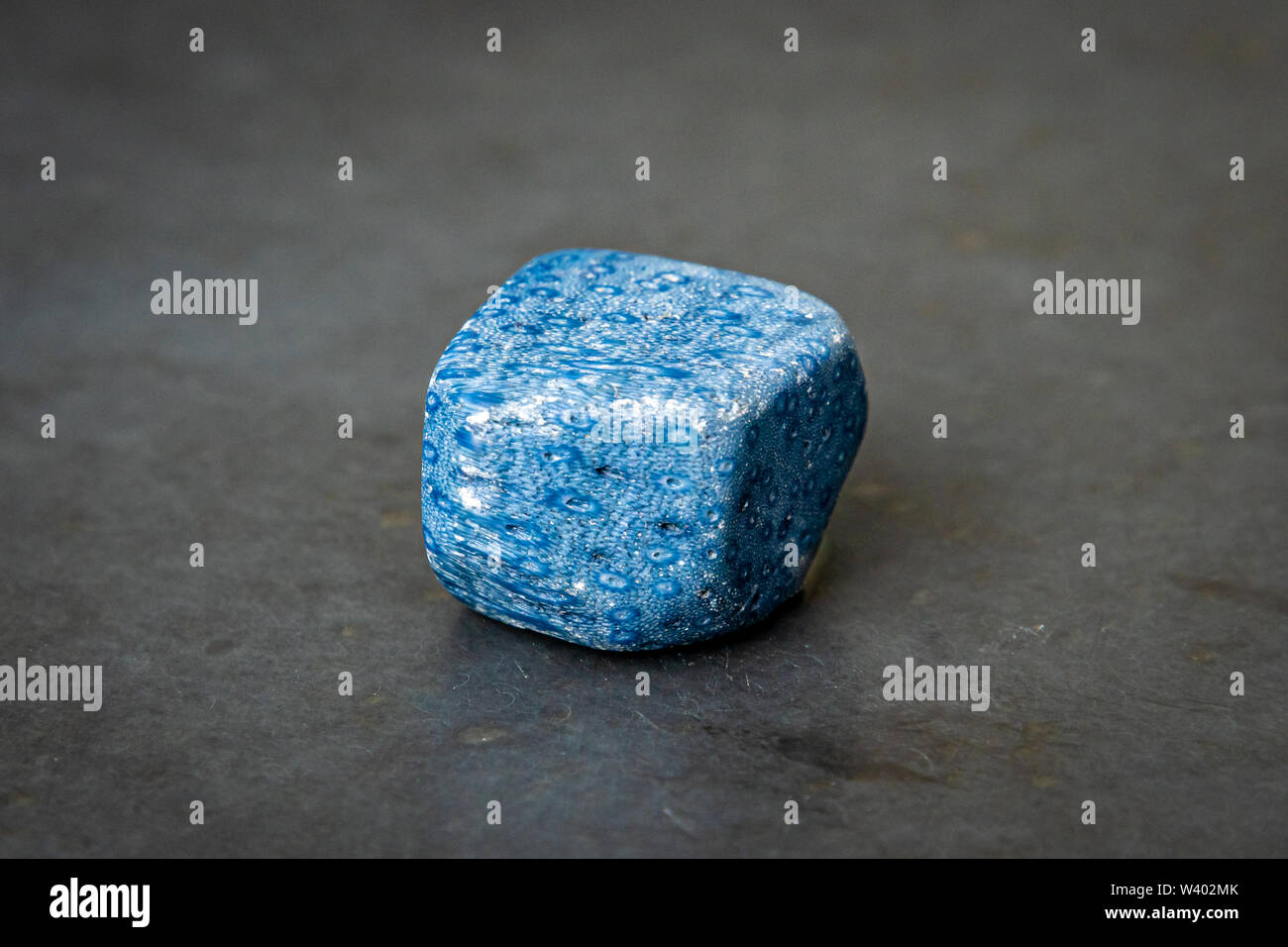 Blue sponge coral stone gem amazing texture different blue tones Stock ...