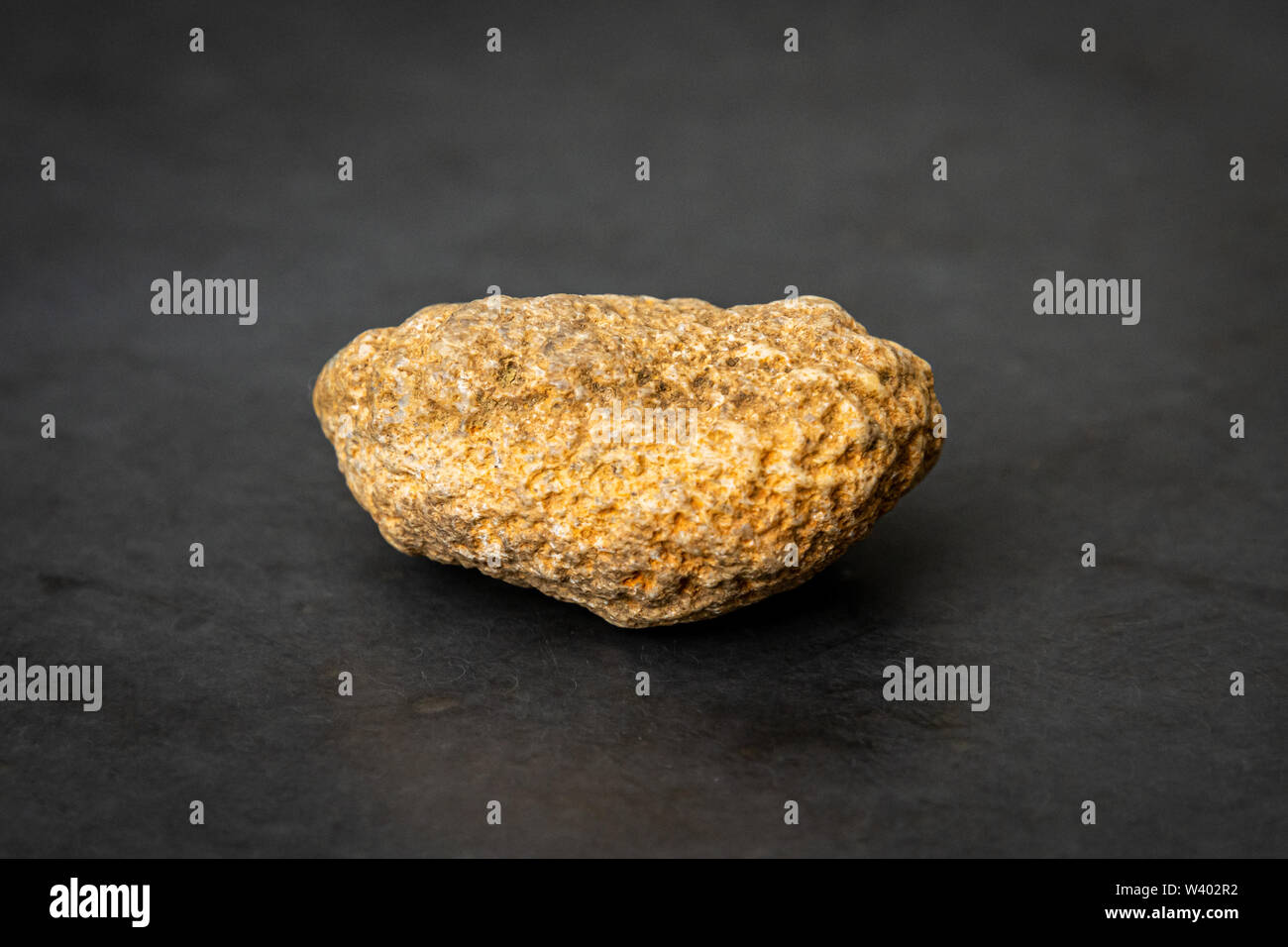 Raw Geode before cutting open to show its precious inside Stock Photo ...