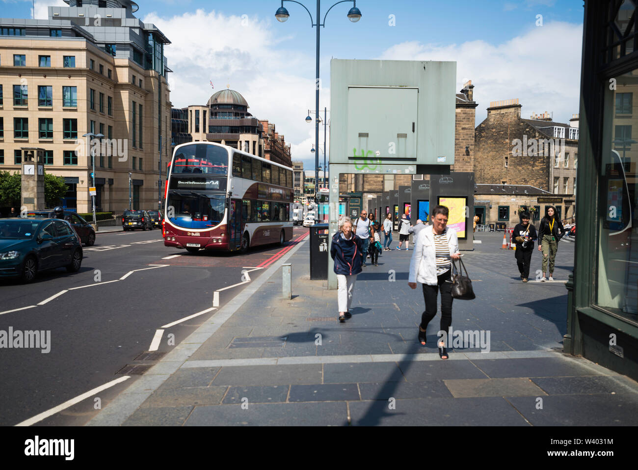 Everyday Life in a City Stock Photo - Alamy