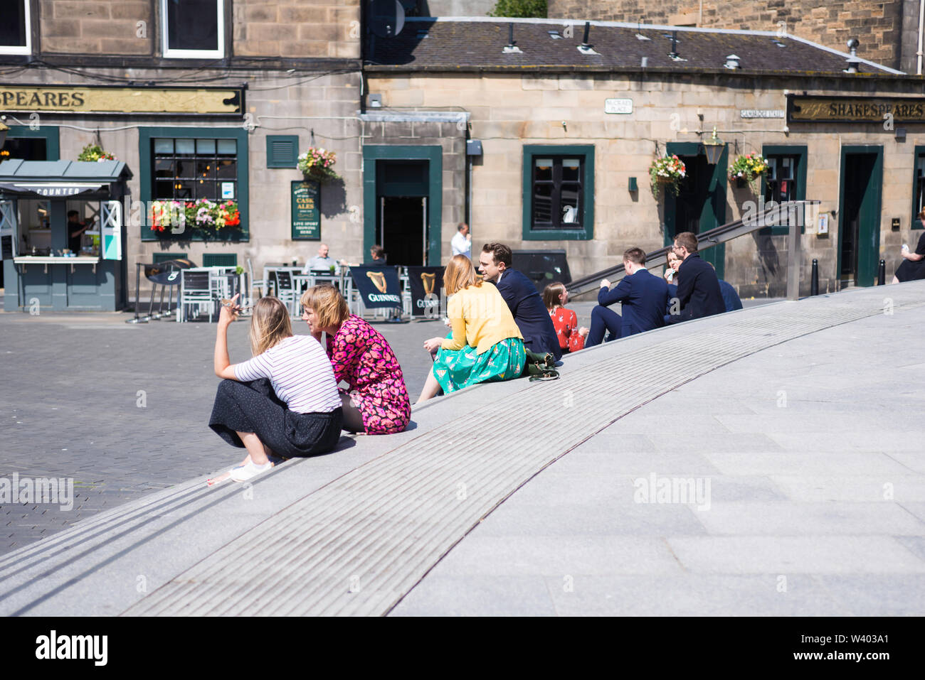 Everyday Life in a City Stock Photo - Alamy