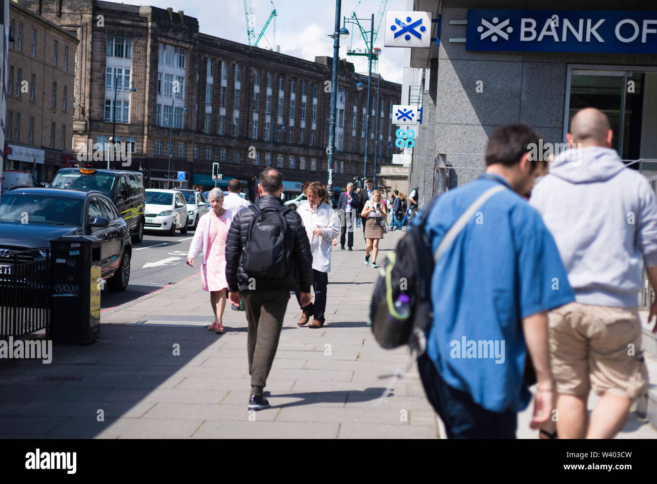 Everyday Life in a City Stock Photo - Alamy