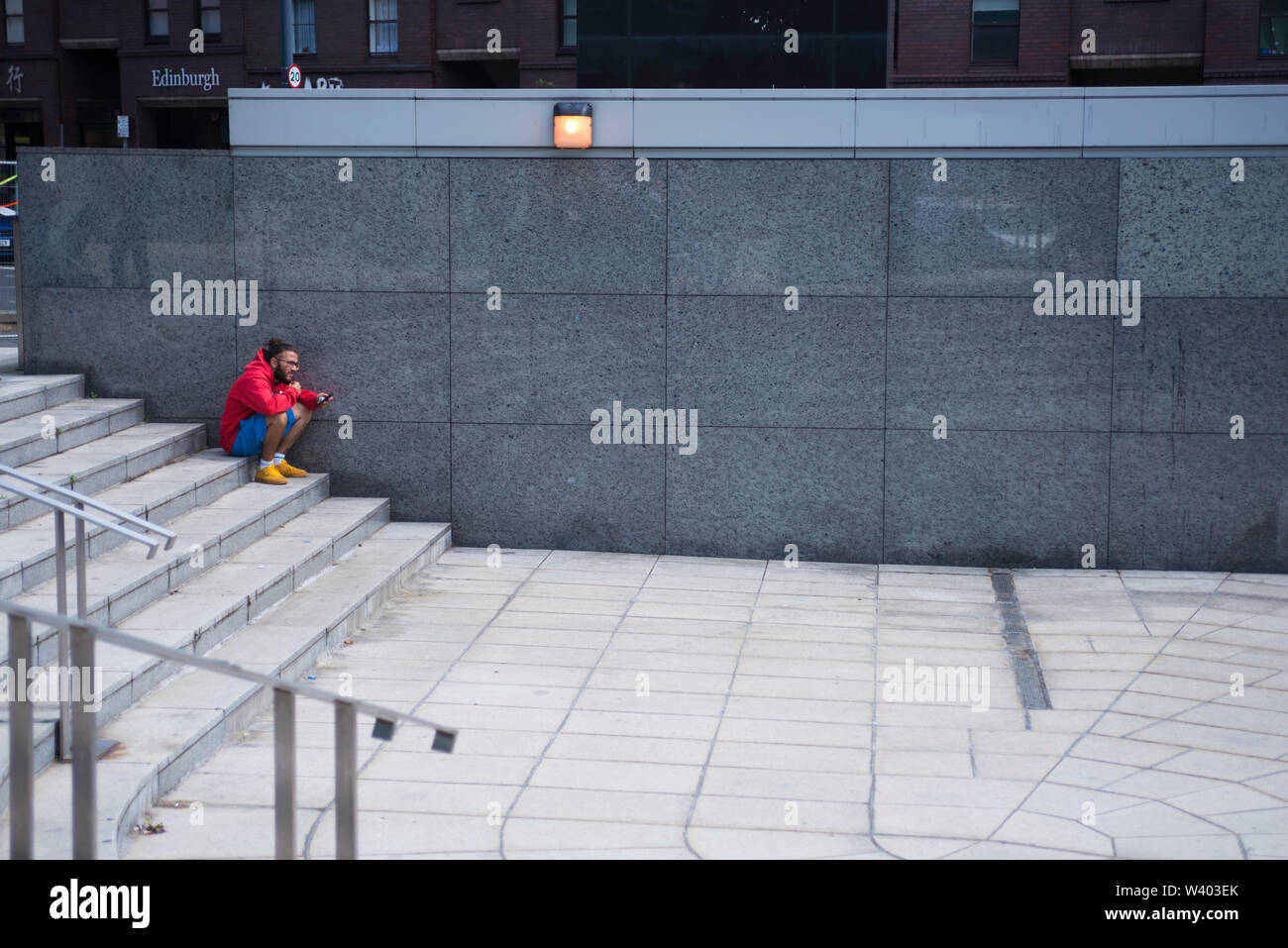 Everyday Life in a City Stock Photo - Alamy