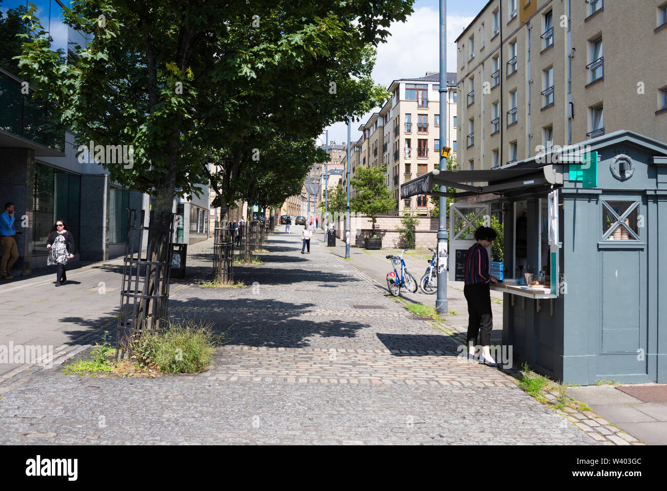 Everyday Life in a City Stock Photo - Alamy