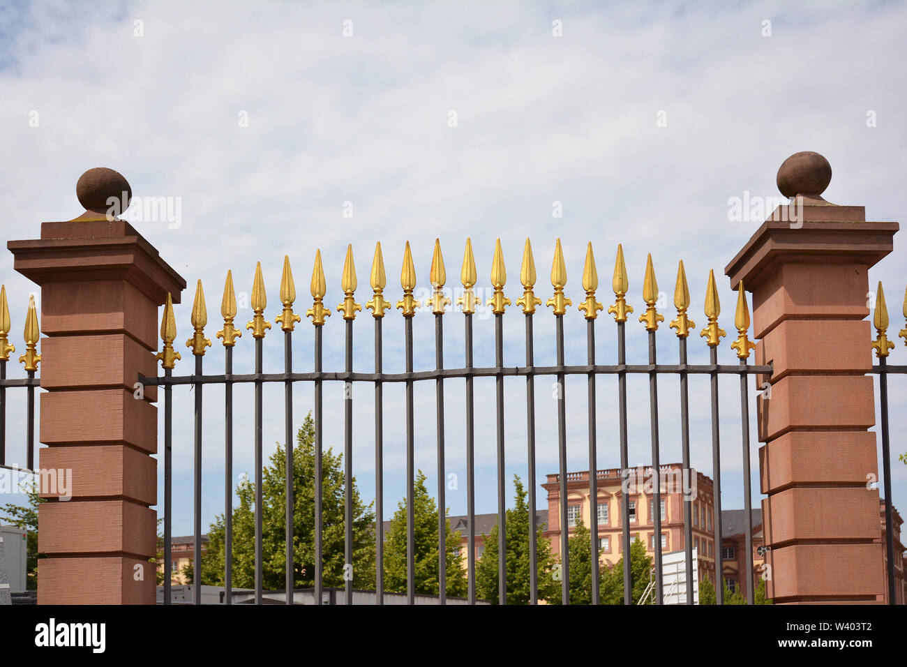 German gates hi-res stock photography and images - Alamy