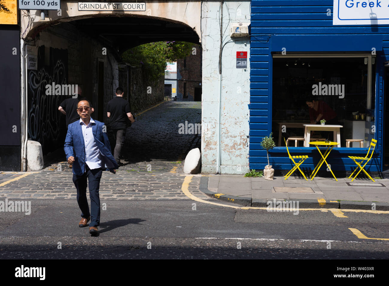 Everyday Life in a City Stock Photo - Alamy