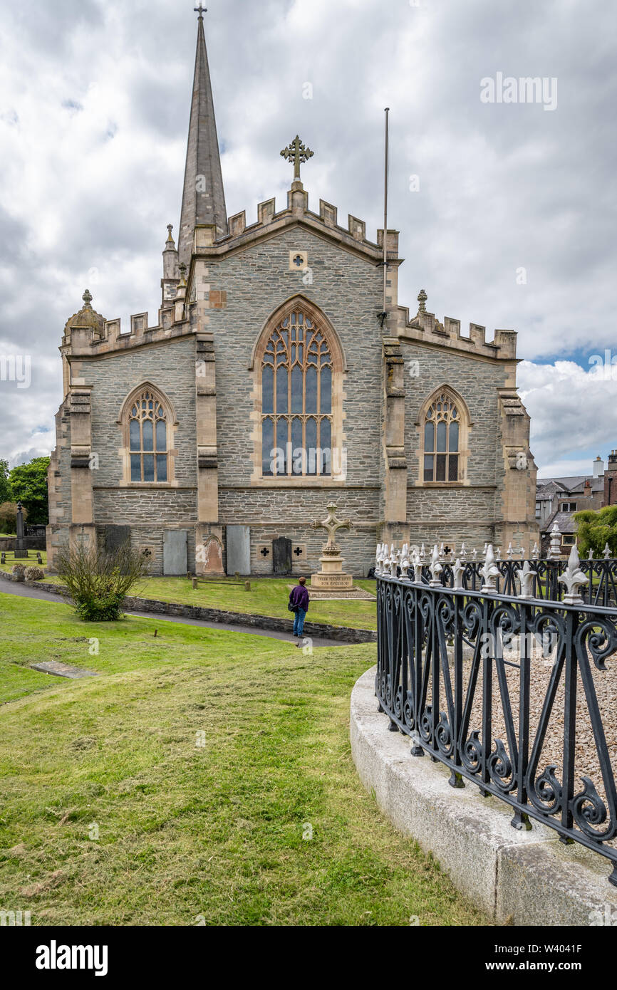 St Columb's Cathedral, Londonderry, Northern Ireland Stock Photo - Alamy