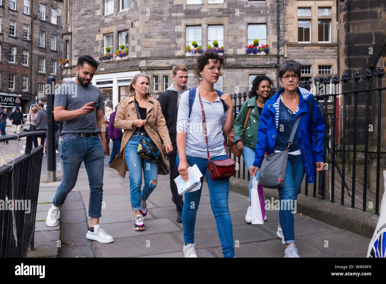 Everyday Life in a City Stock Photo - Alamy