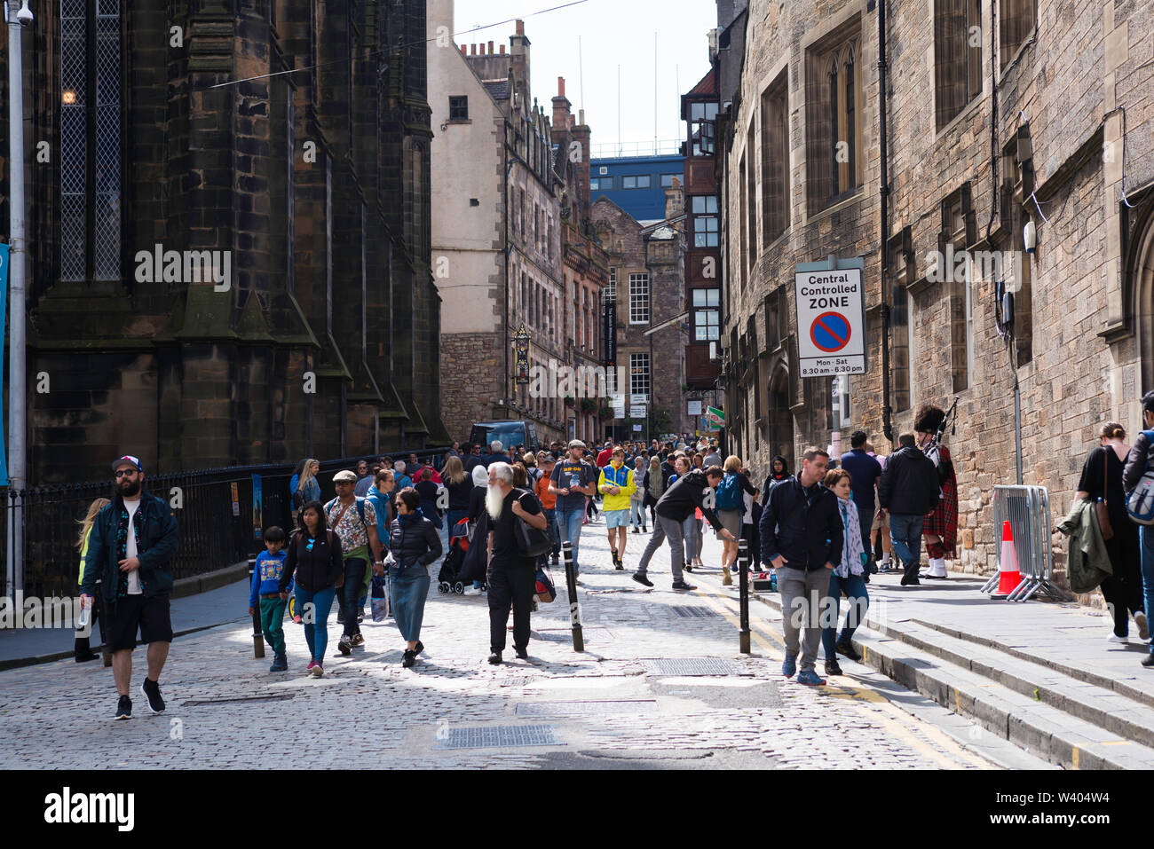 Everyday Life in a City Stock Photo - Alamy