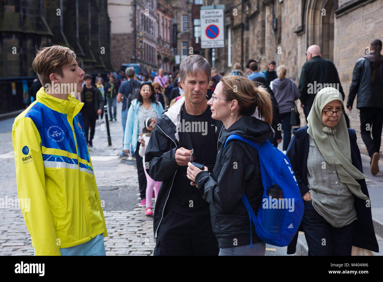 Everyday Life in a City Stock Photo - Alamy