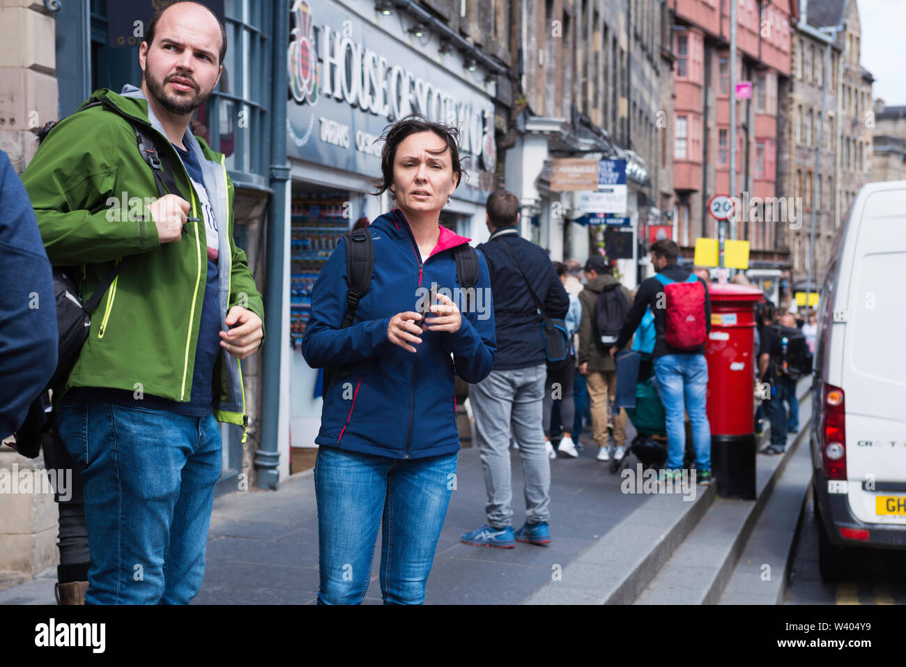 Everyday Life in a City Stock Photo - Alamy