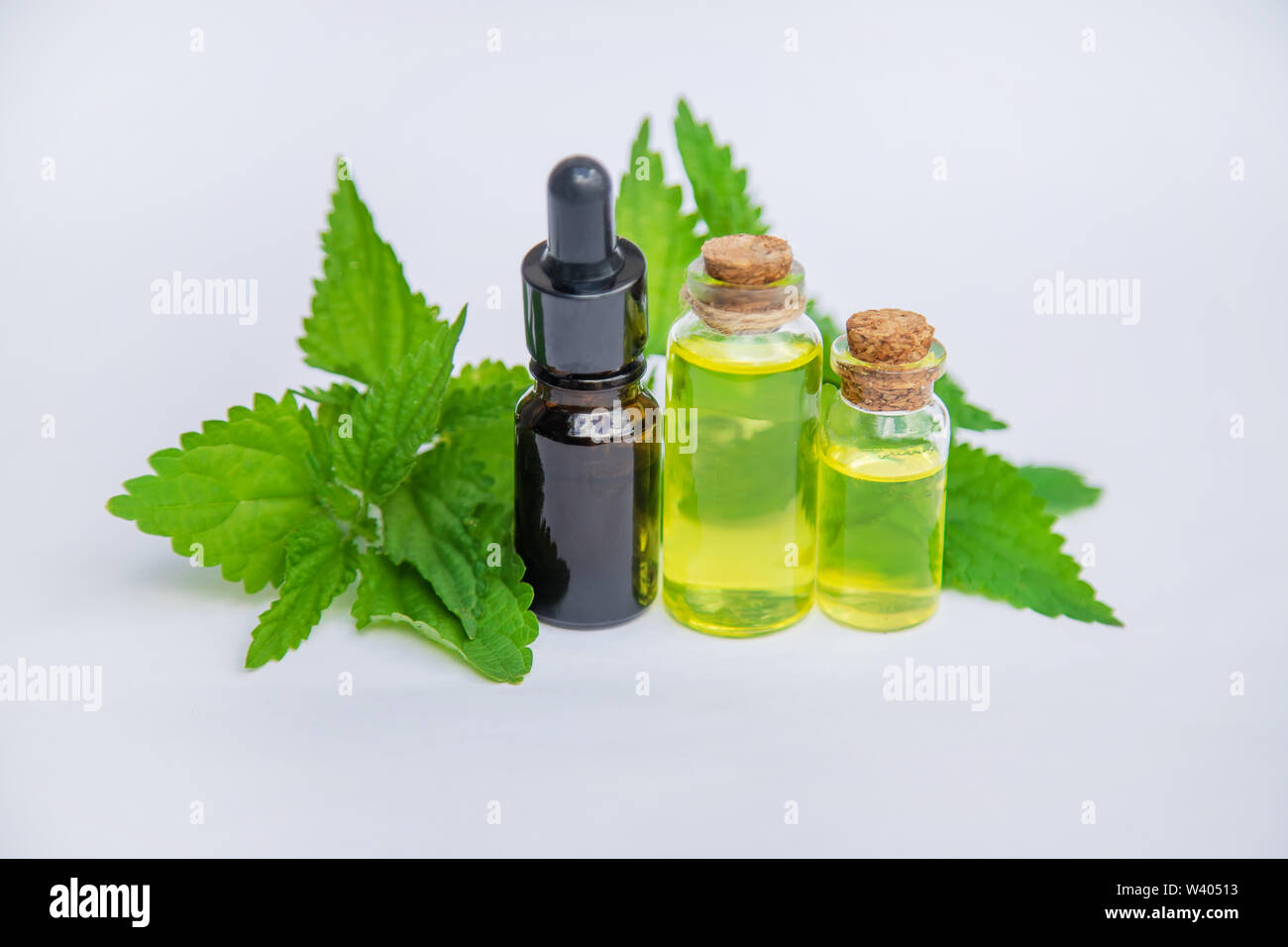 Nettle extract in bottle hi-res stock photography and images - Alamy