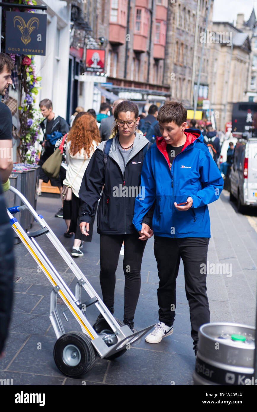 Everyday Life in a City Stock Photo - Alamy