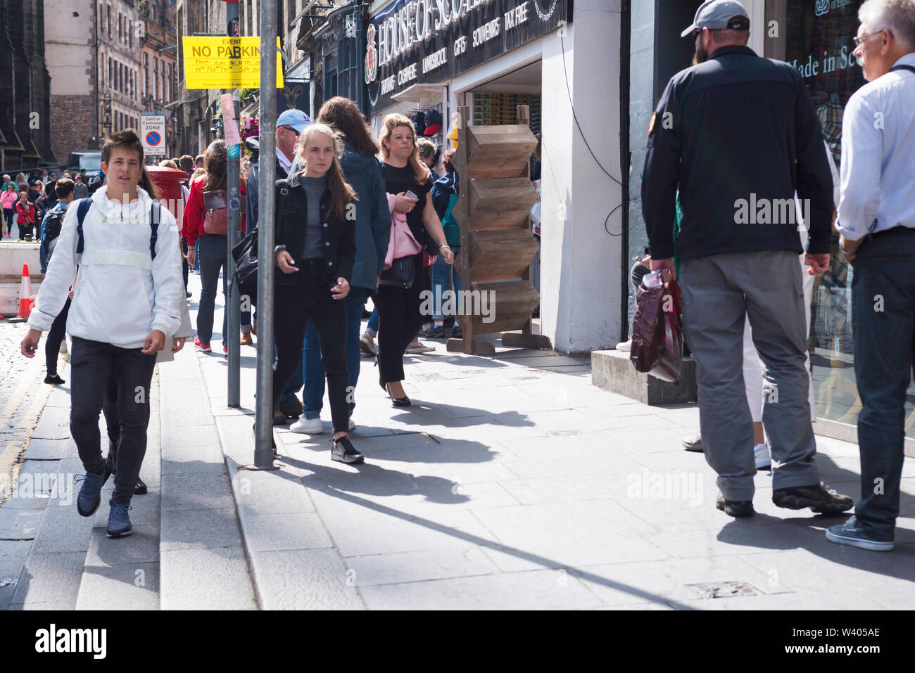 Everyday Life in a City Stock Photo - Alamy