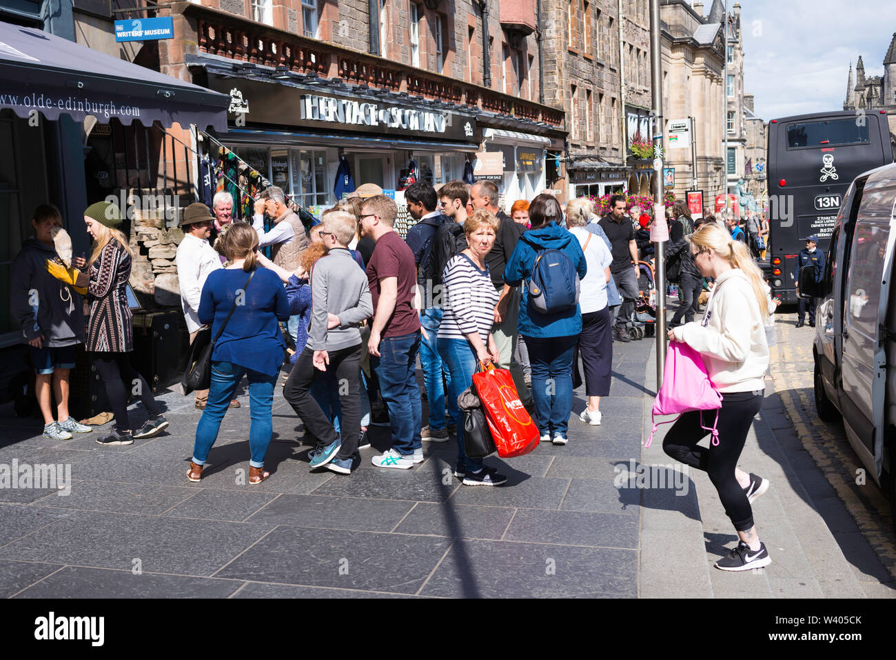 Everyday Life in a City Stock Photo - Alamy