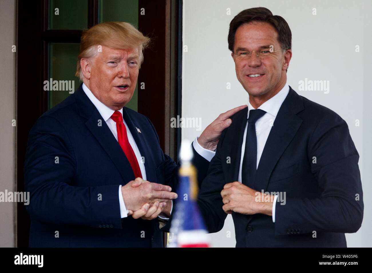 Mark rutte at white house hi-res stock photography and images - Alamy