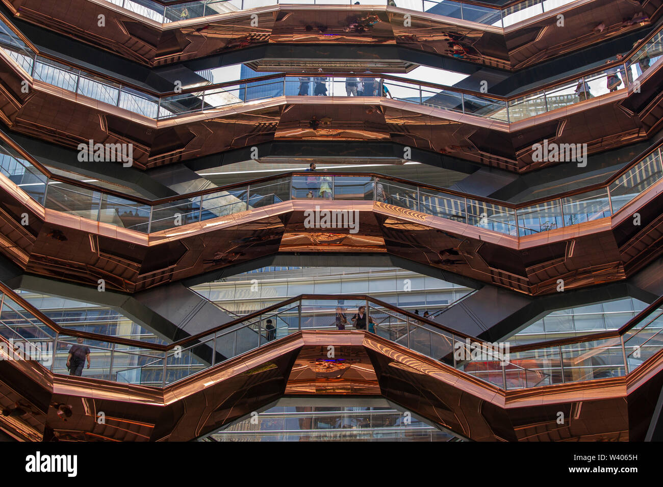 The Vessel in Hudson Yards Stock Photo - Alamy