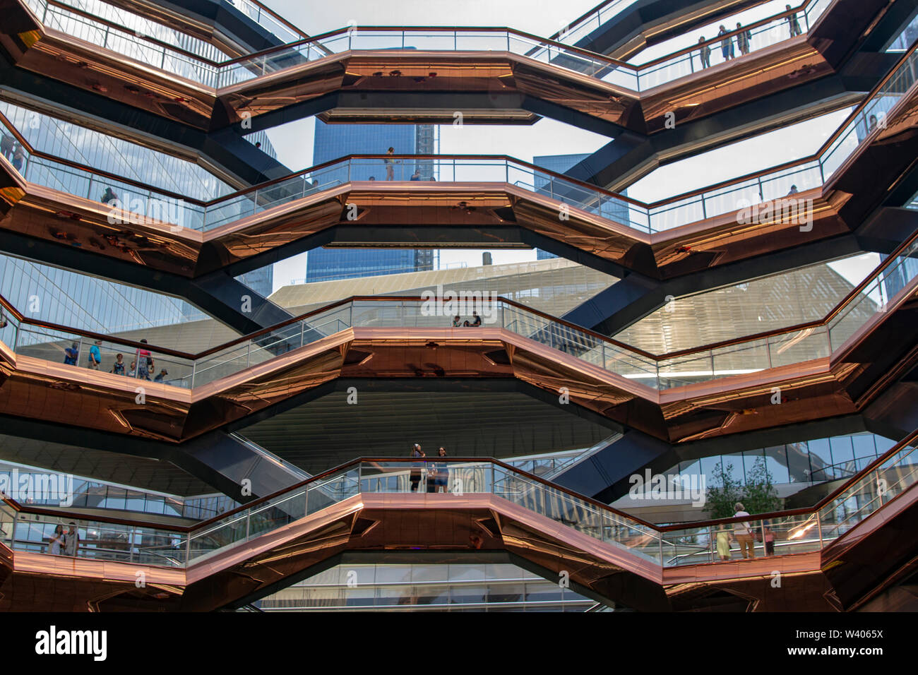 The Vessel in Hudson Yards Stock Photo - Alamy