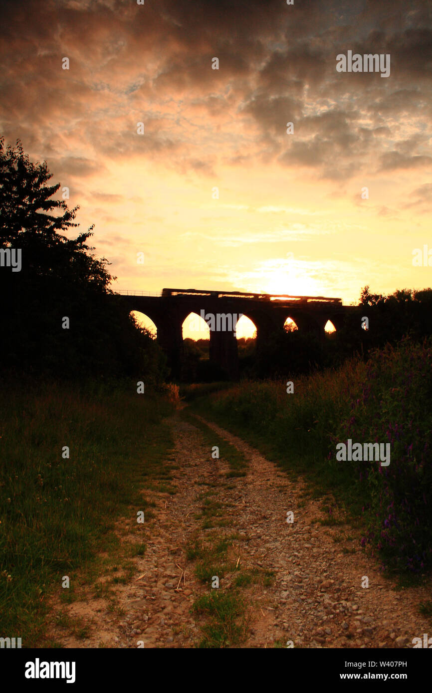 Reddish vale viaduct hi-res stock photography and images - Alamy