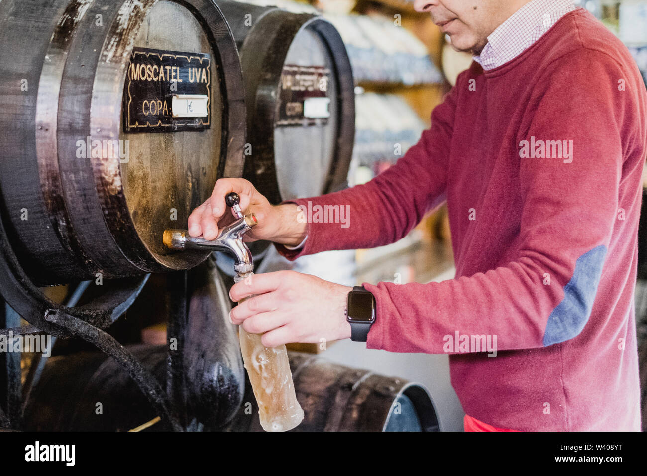 Traditional wine in Tenerife Stock Photo - Alamy