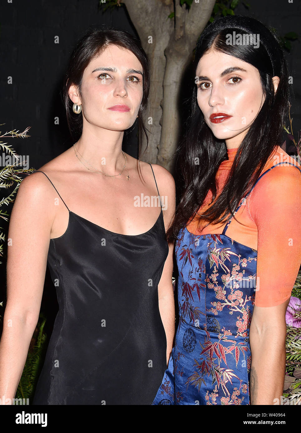 LOS ANGELES, CA - JULY 17: Katya Netter (L) and Langley Fox Hemingway ...