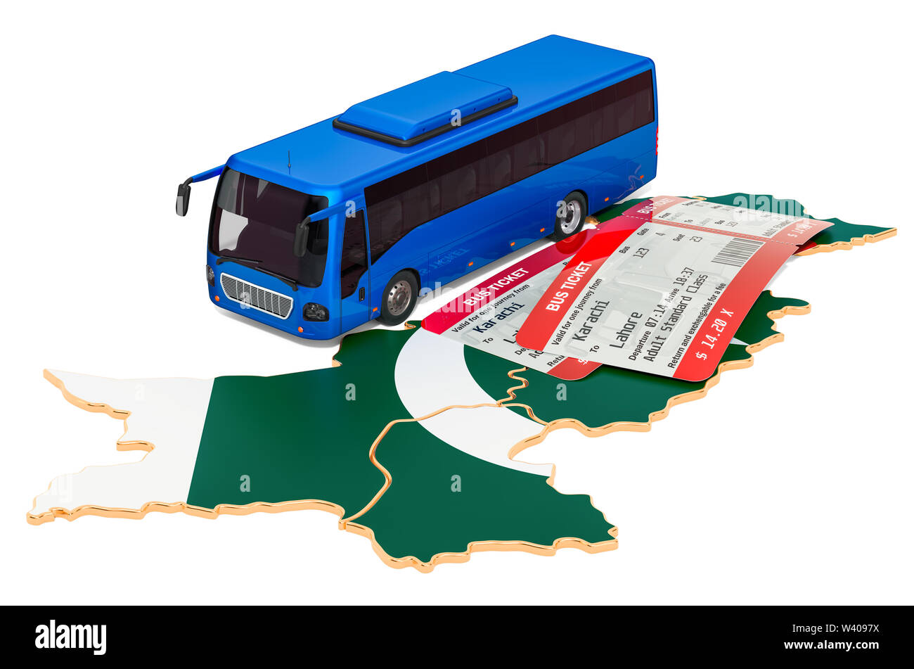 Pakistani Bus Vector