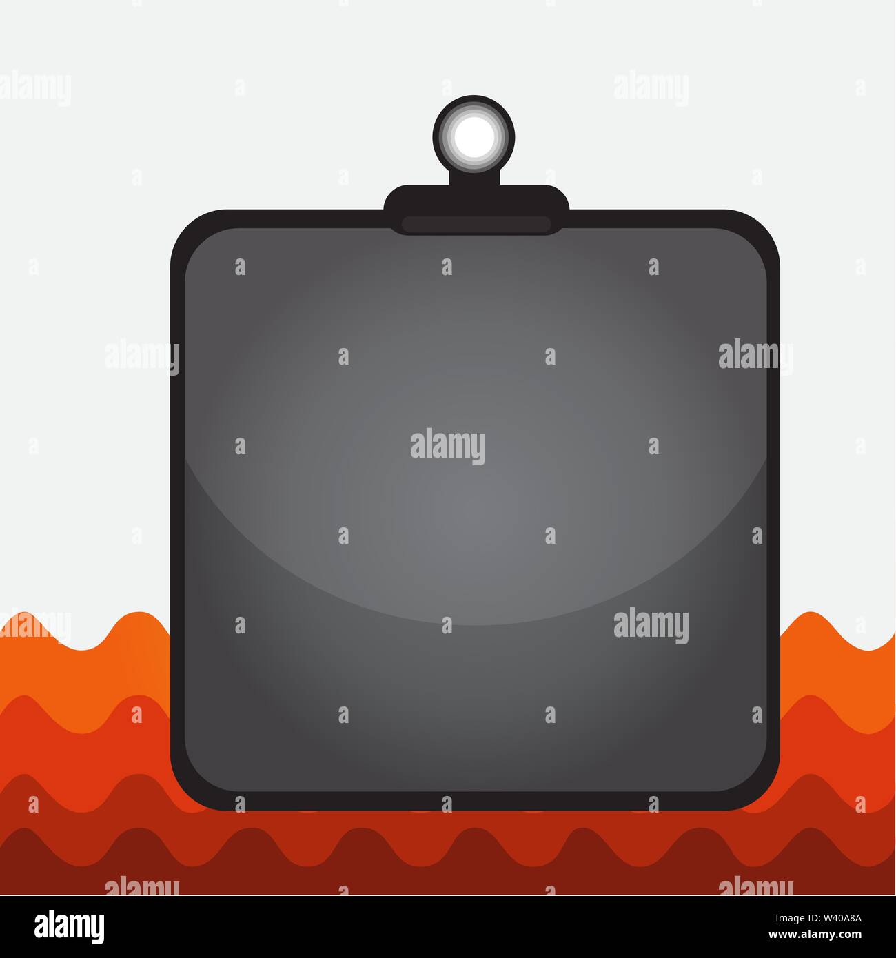 Clipboard colorful background spring clip stuck bind empty plank frame ...