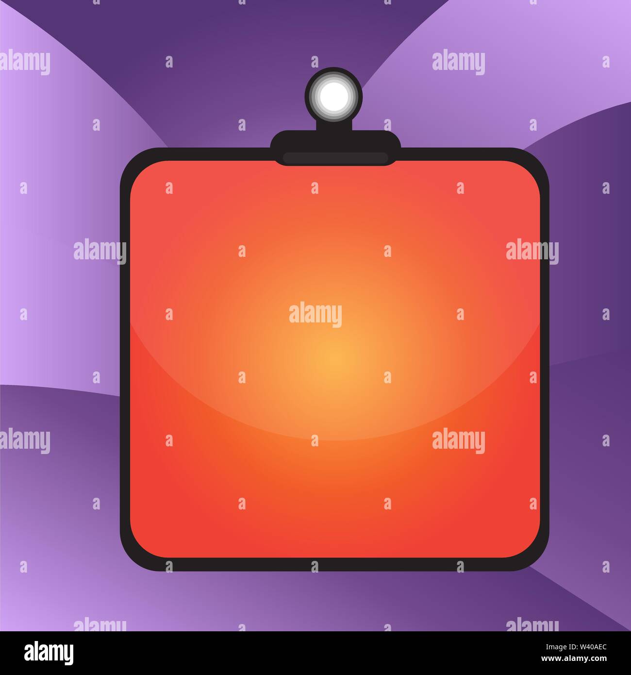 Clipboard colorful background spring clip stuck bind empty plank frame ...