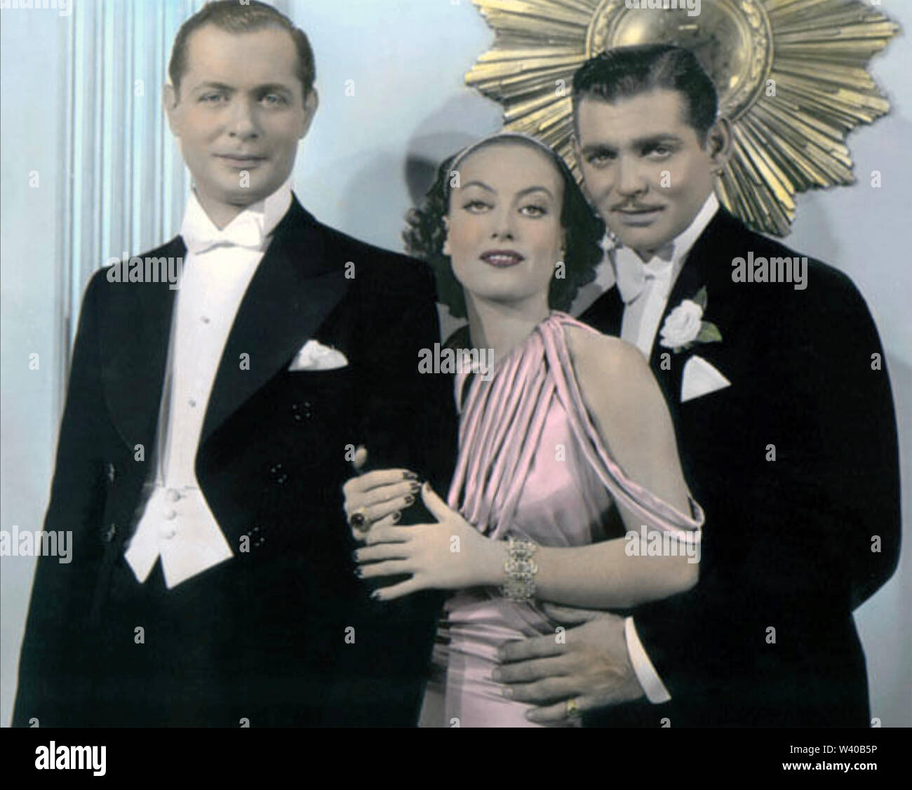 FORSAKING ALL OTHERS 1934 MGM film with from left: Robert Montgomery ...