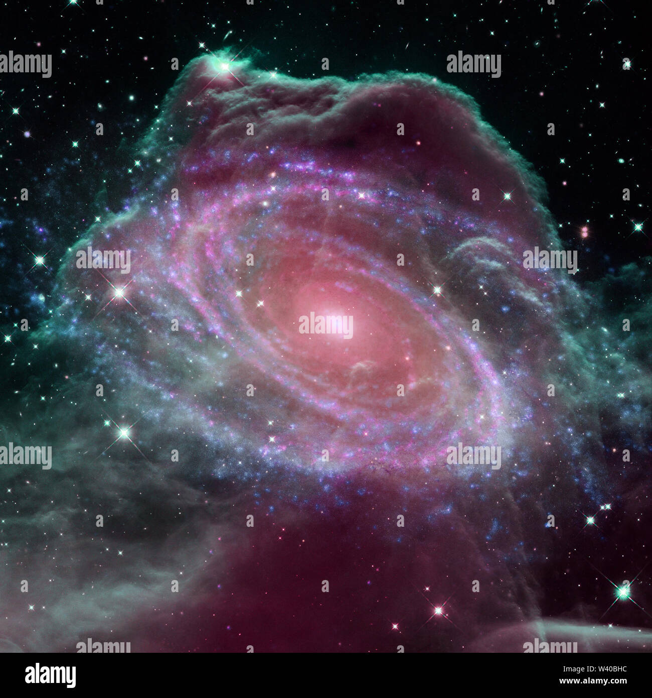 Beauty of endless cosmos. Science fiction wallpaper. Elements of this ...