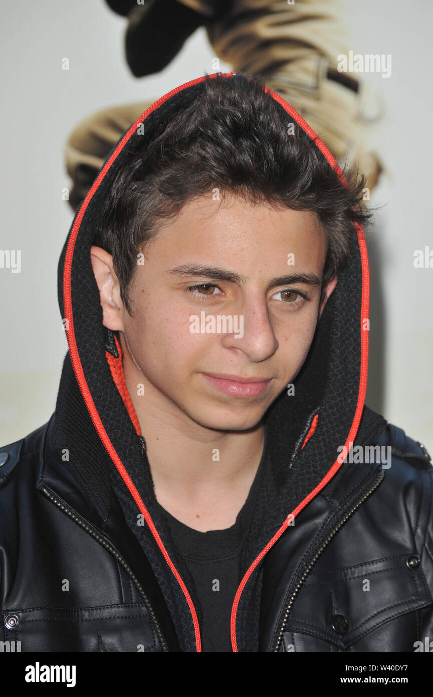 LOS ANGELES, CA. April 05, 2010: Moises Arias at the premiere of his ...