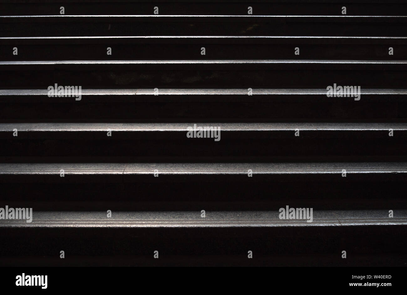 Black stairs graphic, dark and black background Stock Photo - Alamy