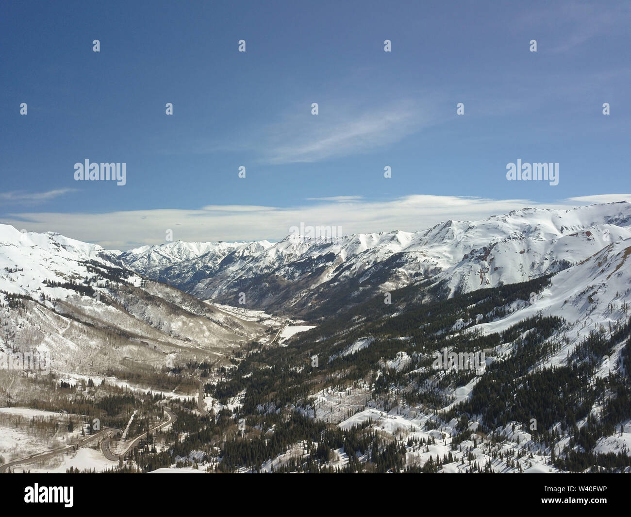 Durango colorado aerial hi-res stock photography and images - Alamy