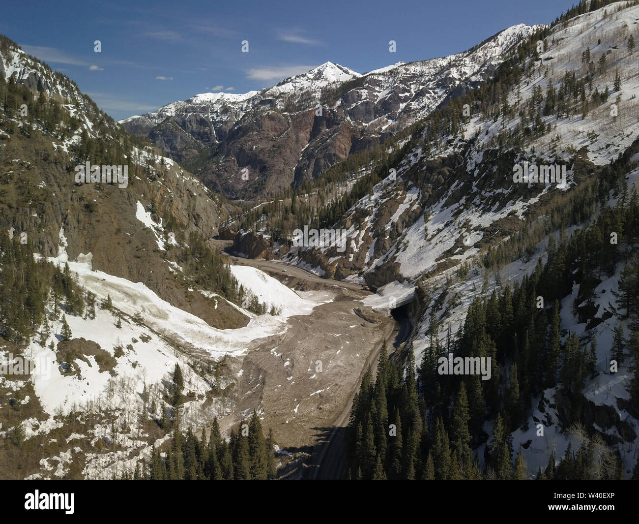 Colorado avalanche hi-res stock photography and images - Alamy