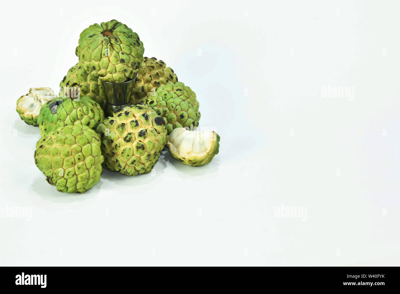 Exotic Brazilian fruit as known as "Fruta do Conde or Fruta Pinha ...