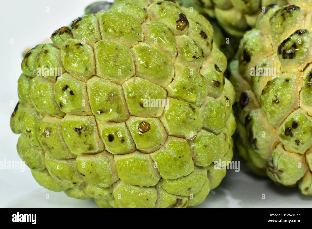 Exotic Brazilian fruit as known as "Fruta do Conde or Fruta Pinha ...