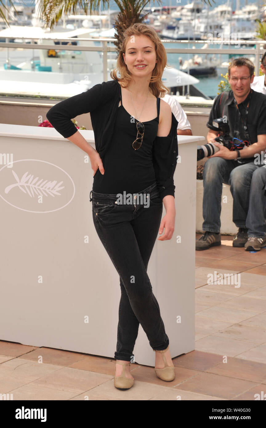 CANNES, FRANCE. May 14, 2010: British actress Imogen Poots at the ...