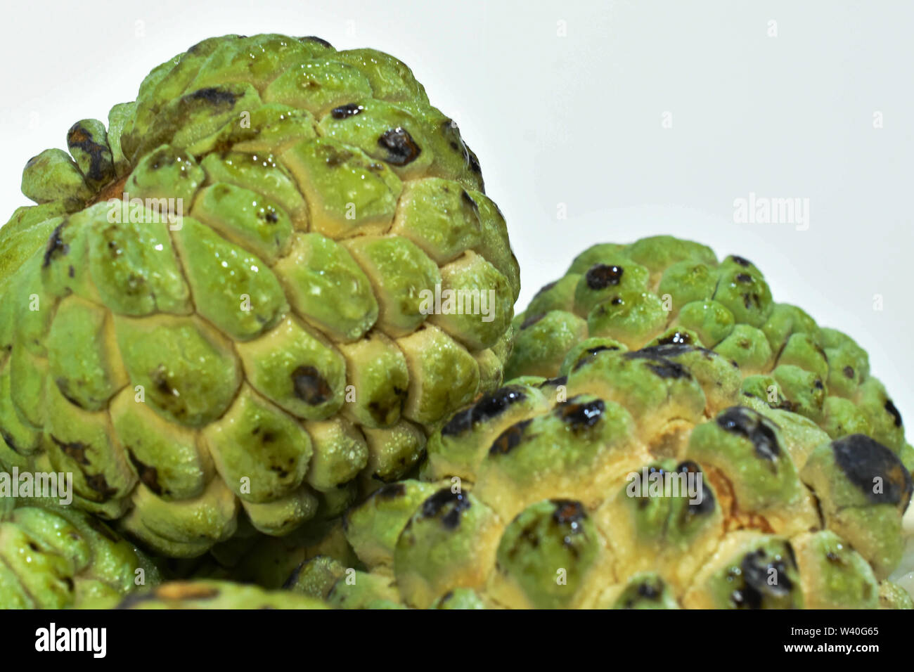 Exotic Brazilian fruit as known as "Fruta do Conde or Fruta Pinha ...