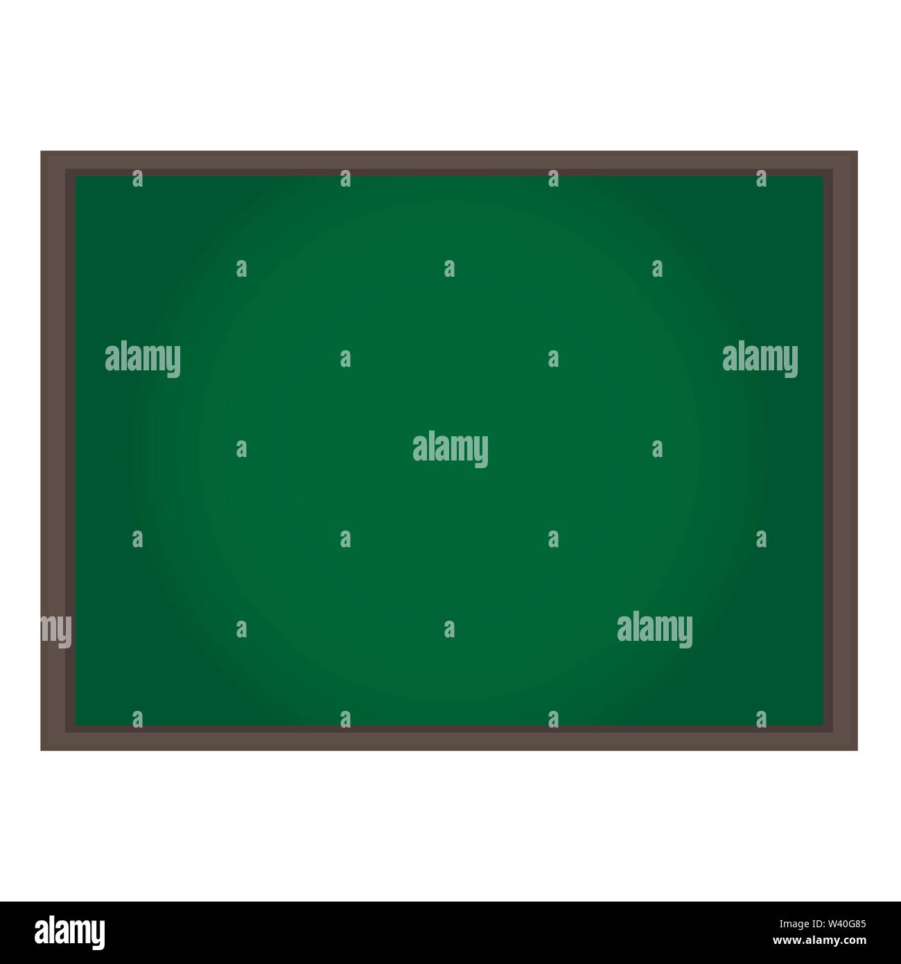 Isolated empty chalkboard over a white background - Vector Stock Vector ...