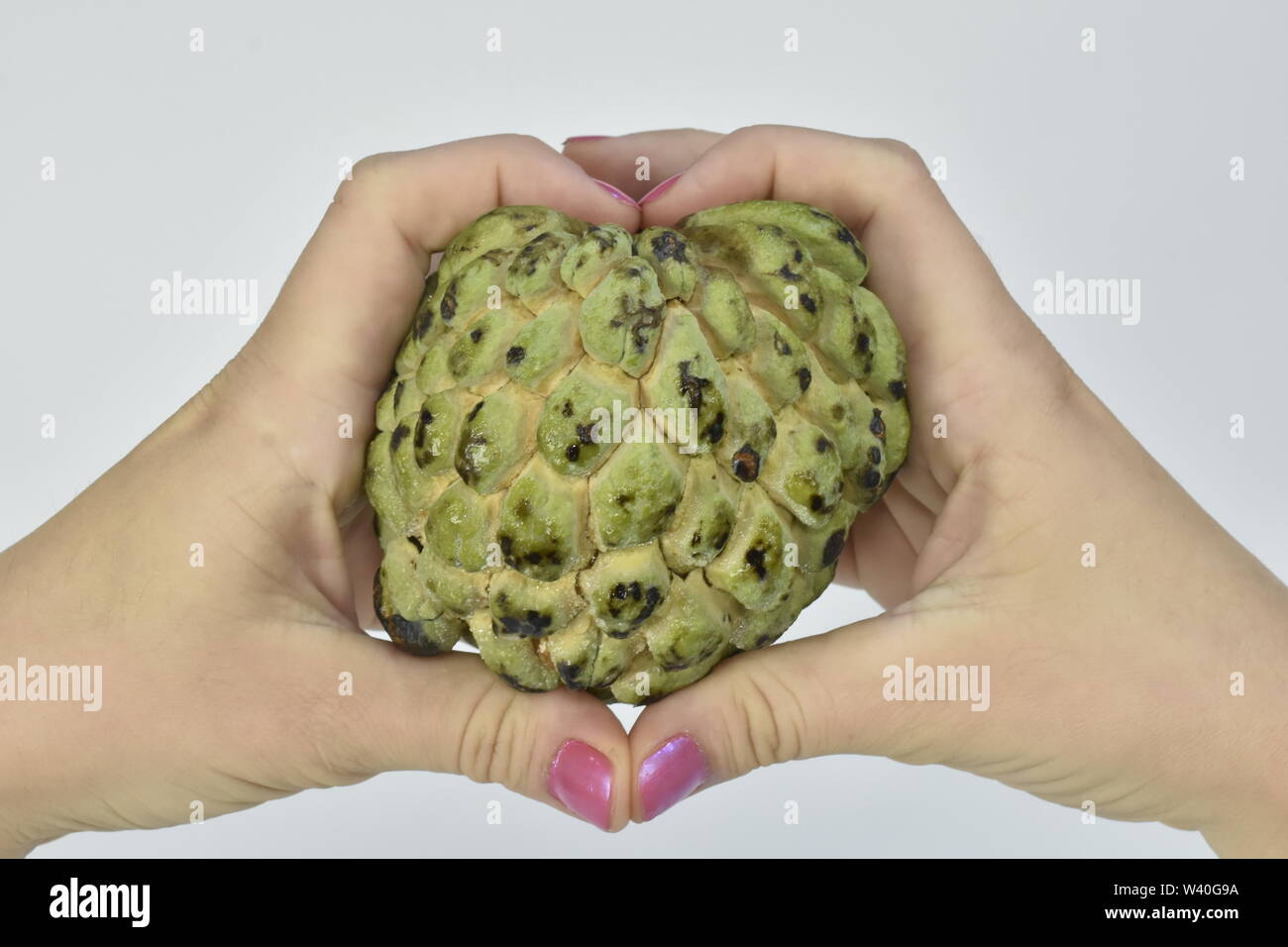 Exotic Brazilian fruit as known as "Fruta do Conde or Fruta Pinha ...